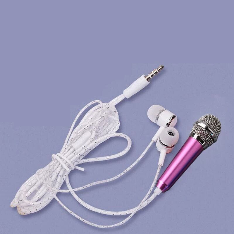 797 1 Специальный микрофон для сна, ASMR-наушники, мини-микрофон, наушники для универсального караоке и записи