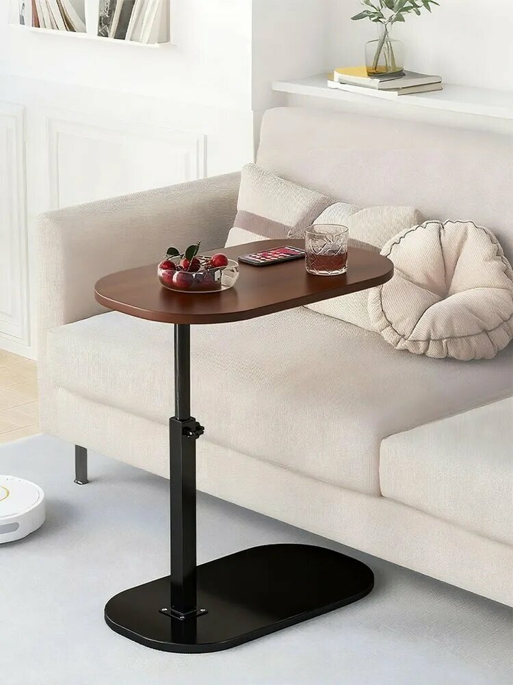 Регулируемый боковой столик С-образной формы с поворотом на 360 (для дивана/кровати/ванны)