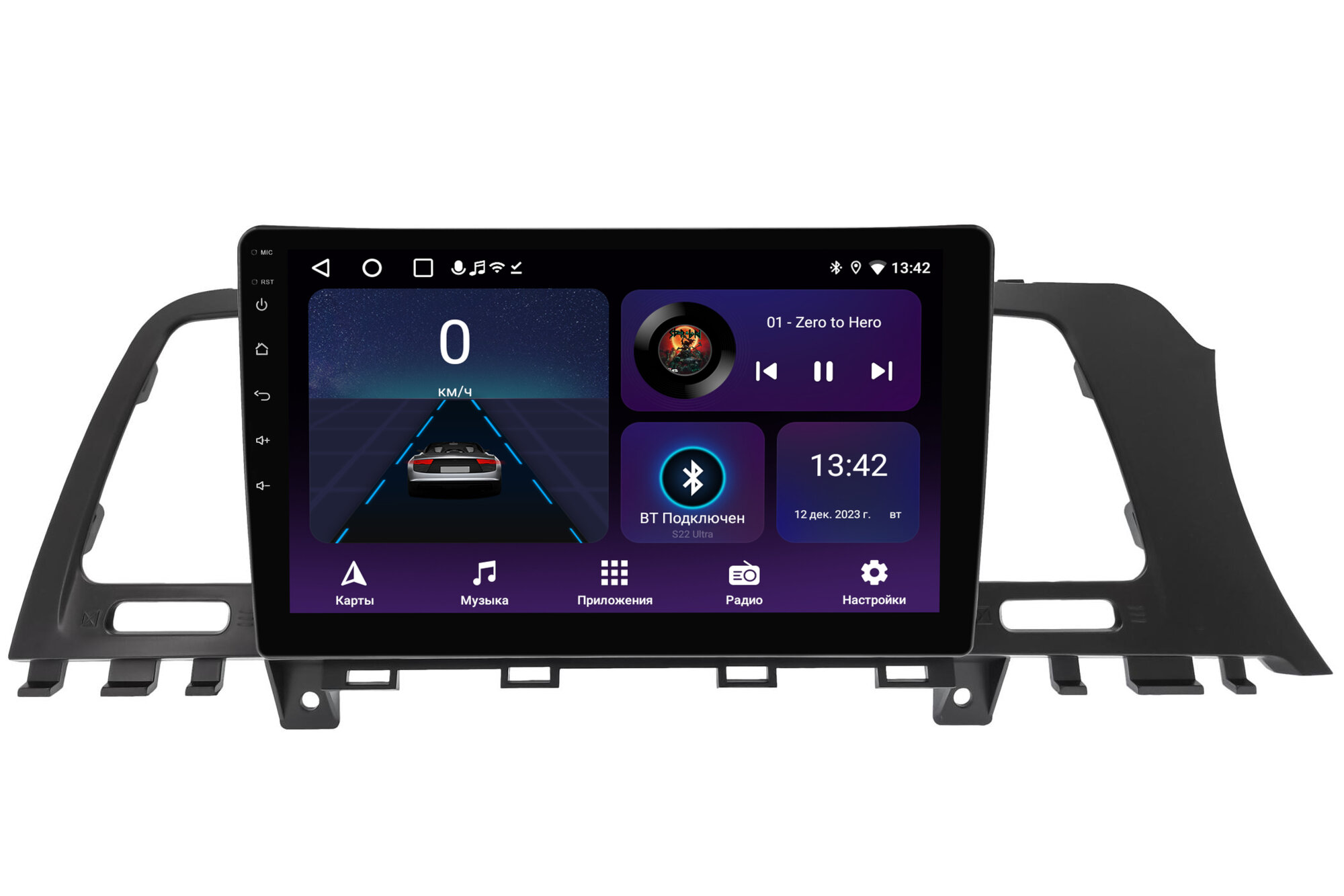 Магнитола Nissan Murano 2007 - 2016 LC90110ON-2/32T (правый руль)