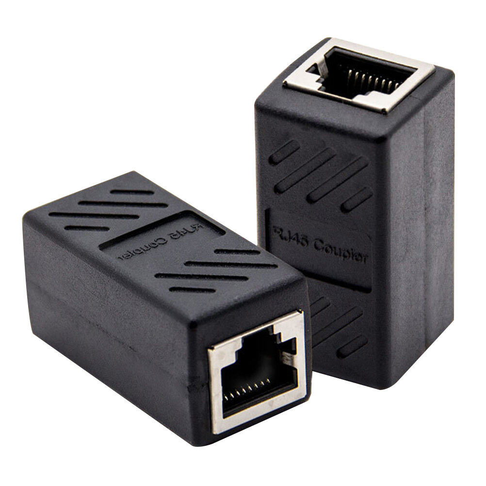 2 Штуки Сетевой Разъём Адаптер Куплер Дополнительный RJ45 Кабель Эthernet 3 50X2 00X2 00CM