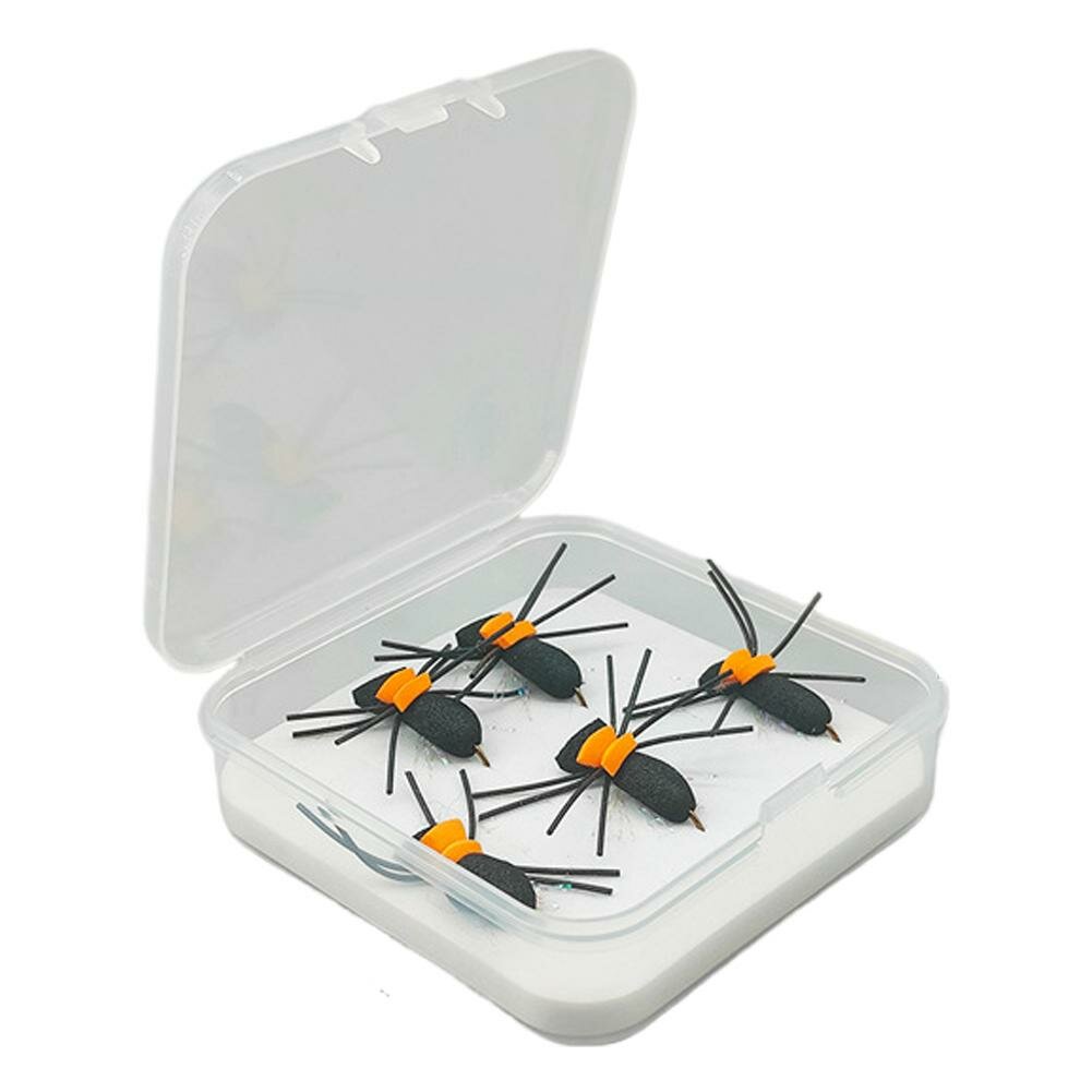 Пауки и мухи Пластиковая фальшивая приманка,1/5 штуки