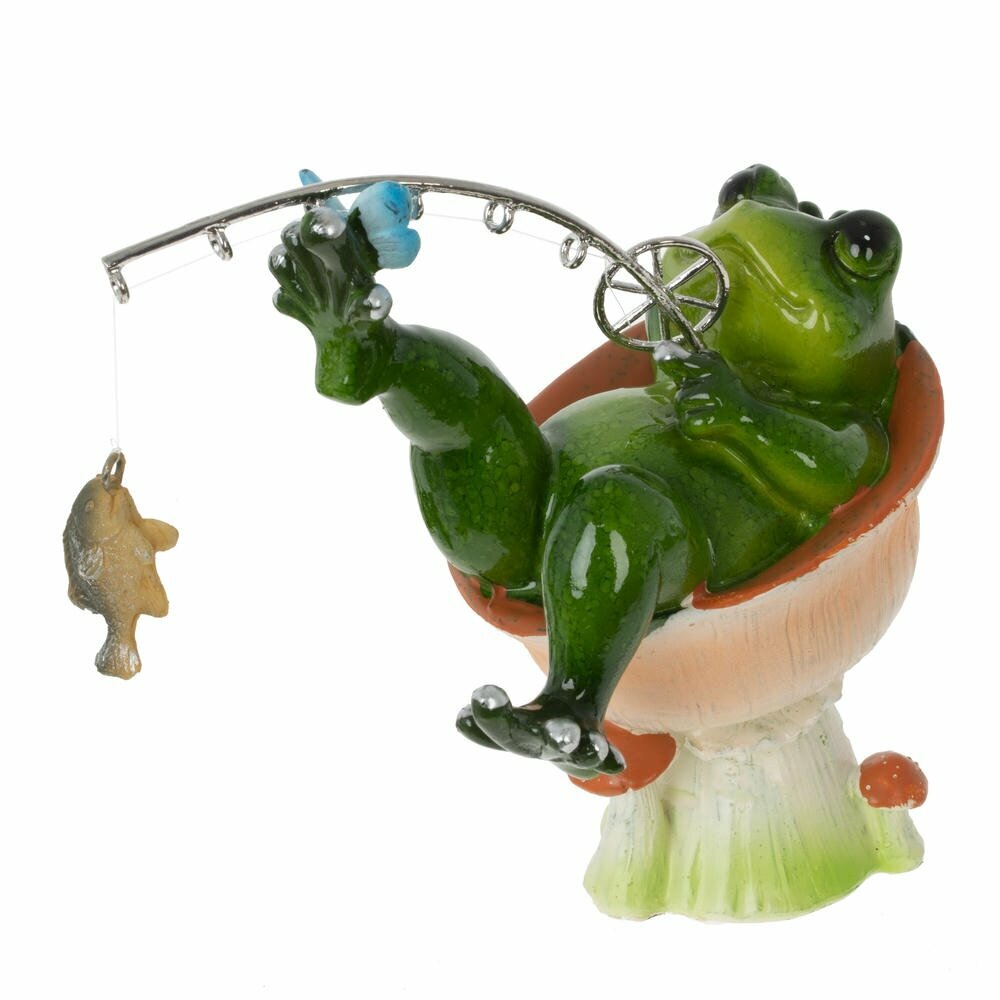 Статуэтка Лягушка, 9х6х11,5 см KSM-819162