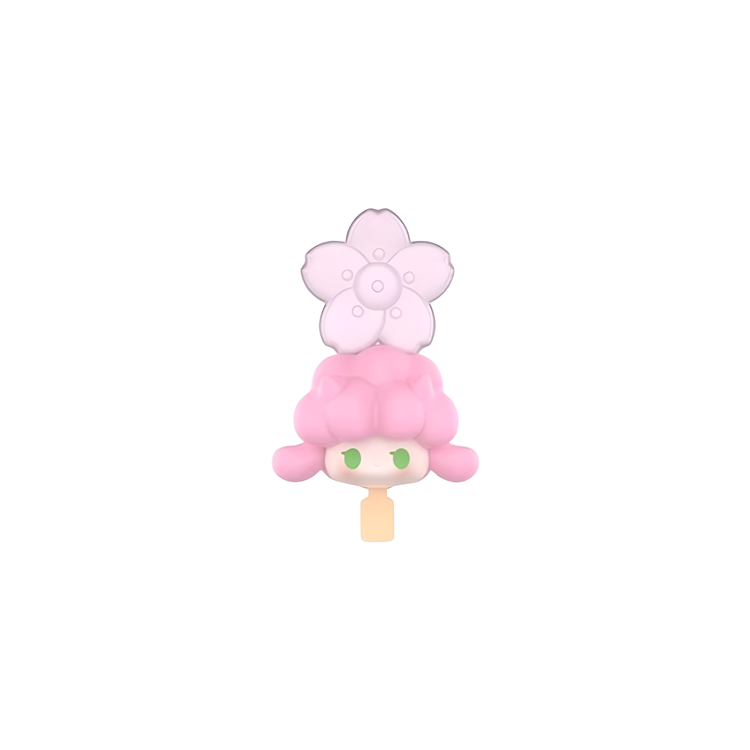 Коллекционные фигурки унисекс POP MART Cherry Blossom Sweetheart от Mengli, Confirmed-Cherry Blossom Bianco (Open)