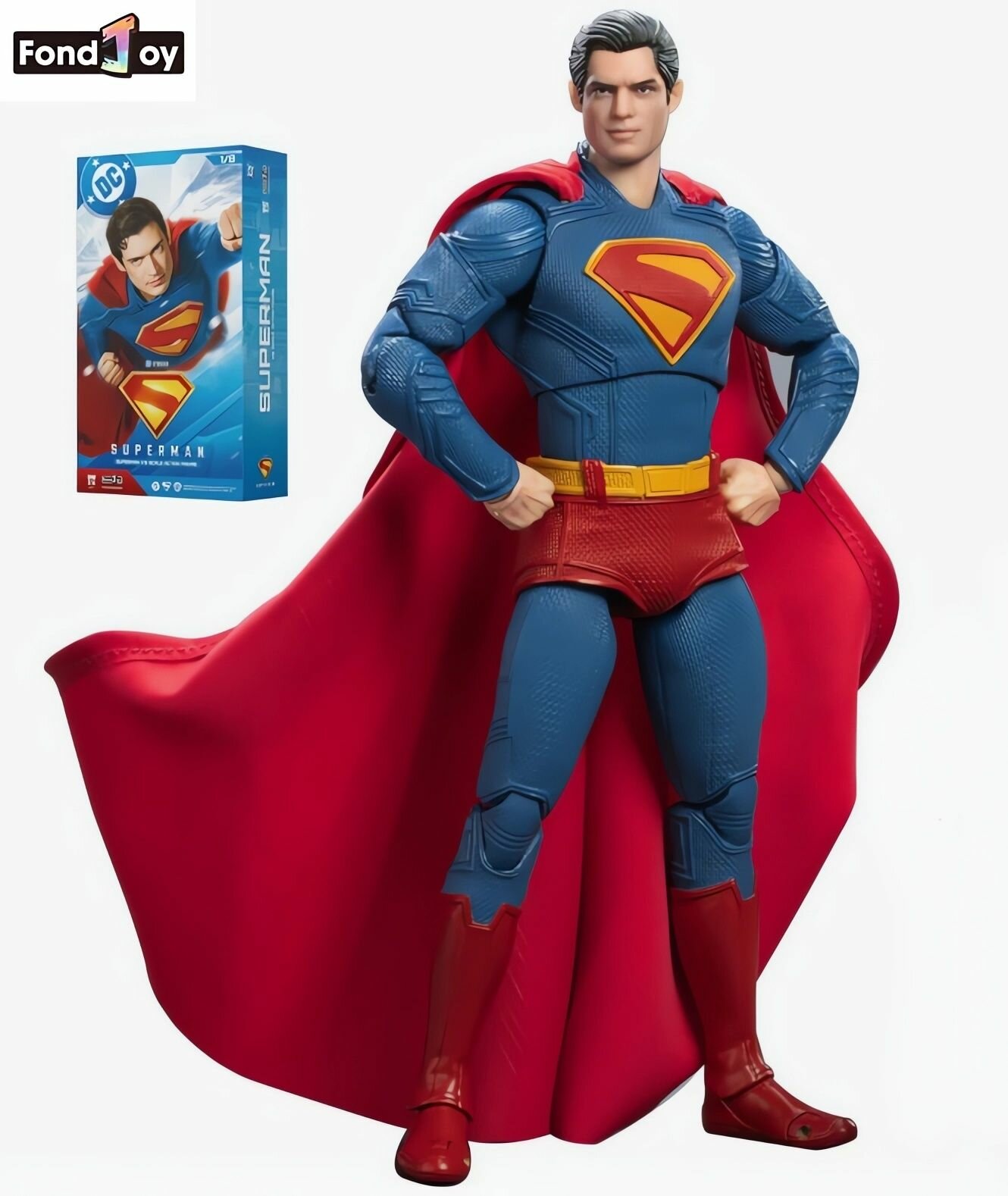 Коллекционная фигурка с аксессуарами "Супермен" (Superman 2025) "Дэвид Коренсвет" (от FondJoy)