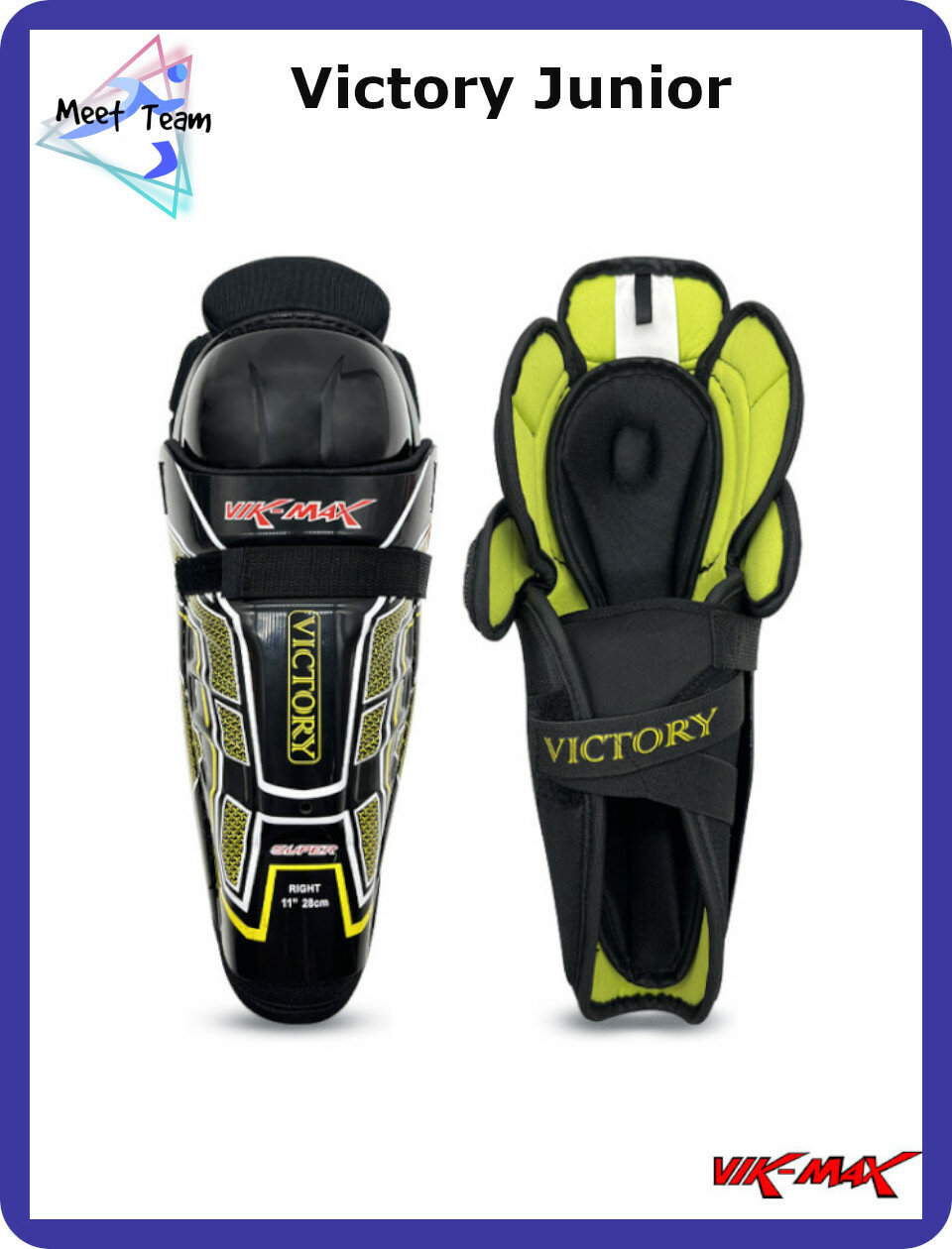 Щитки хоккейные VIK-MAX Victory JR