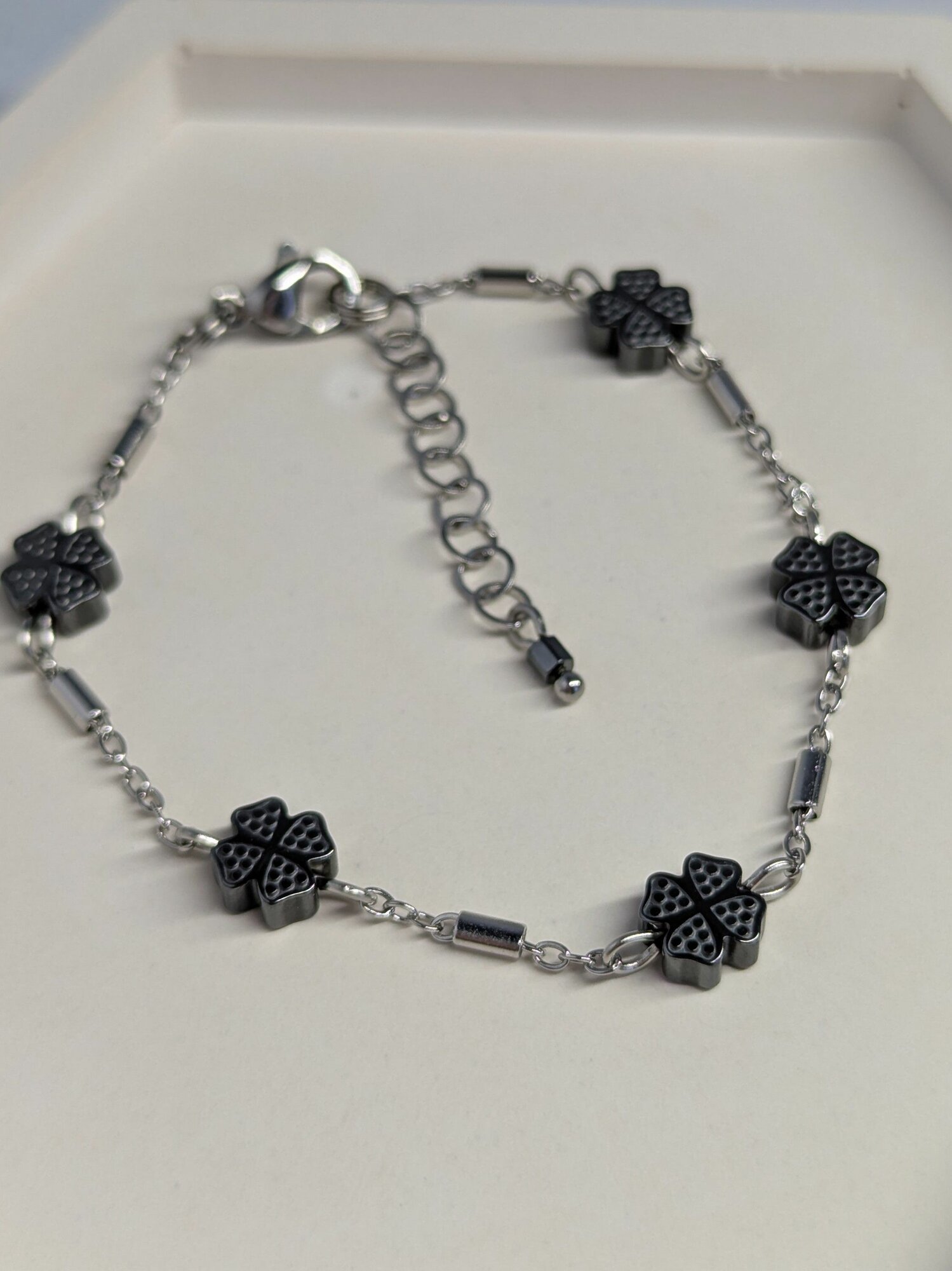 Браслет, гематит