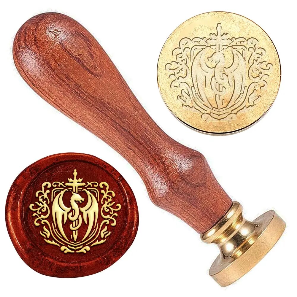 Сургучная печать Beebeecraft Dragon Sword