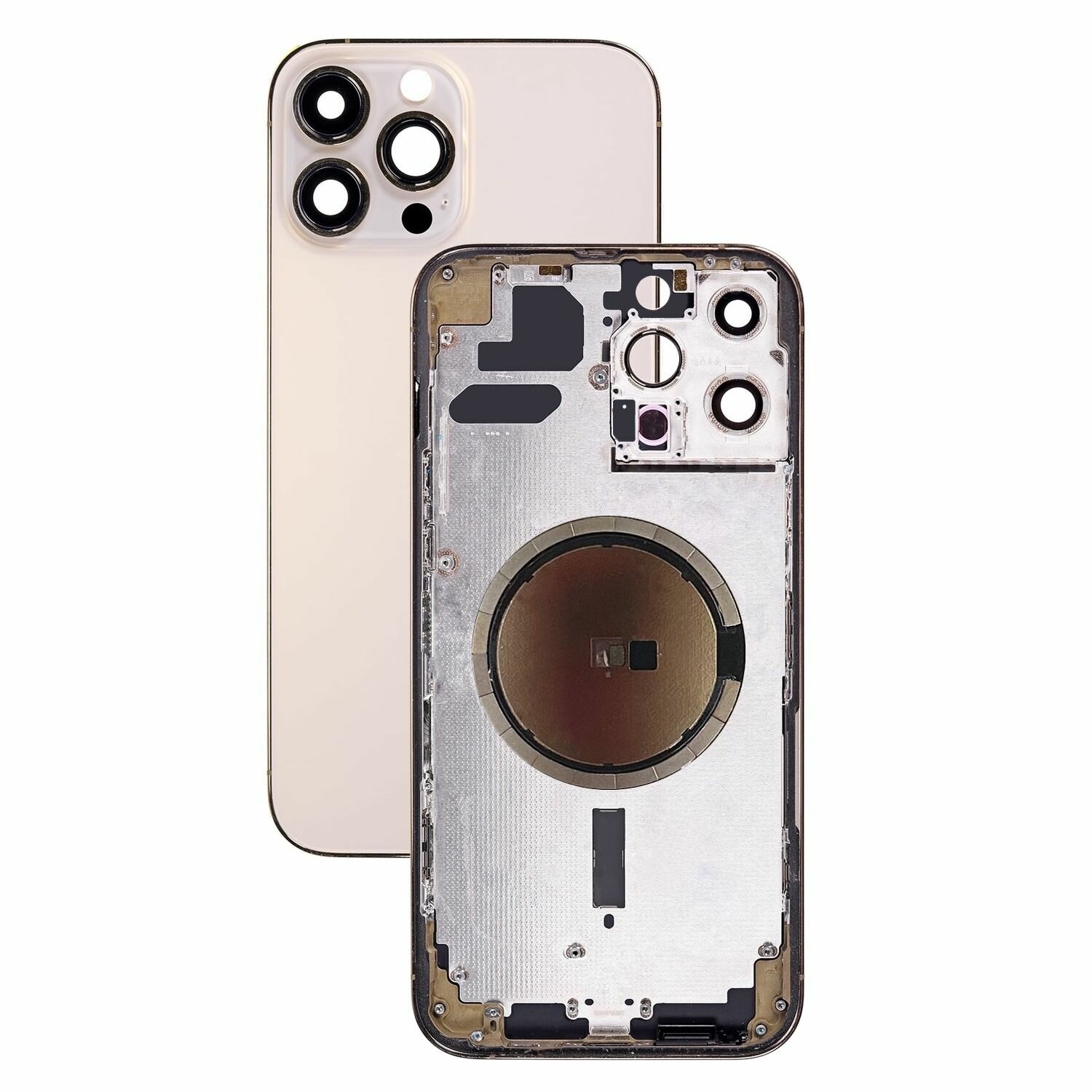 Корпус для iPhone 13 Pro Max A2641 / A2643 / A2644 / A2645 (Gold) (Снятый с нового устройства)