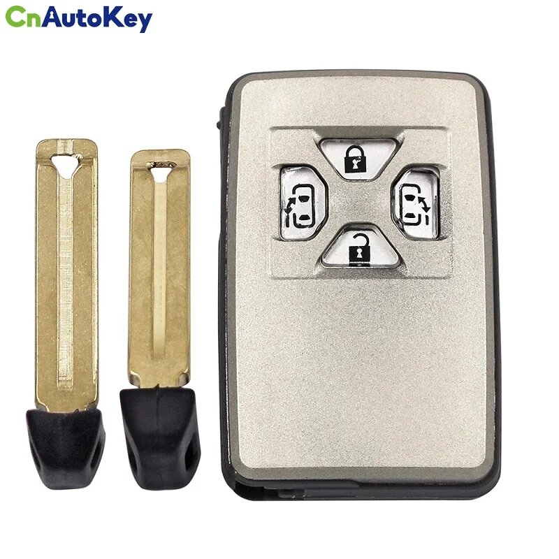 Toyota Smart Key 4 кнопки, 312 МГц, черная крышка