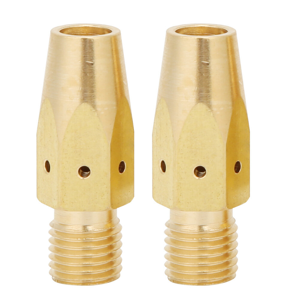 Contact Tip Adapter for MIG Welder Gun Gas Diffuser Miller M-25/M-40 & Hobart(2 Pcs)