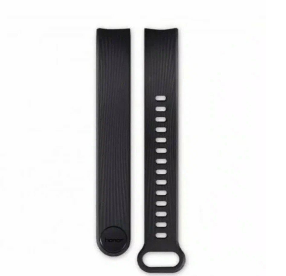 Сменный силиконовый ремешок для Huawei Honor Band 3 (15mm) (Черный)
