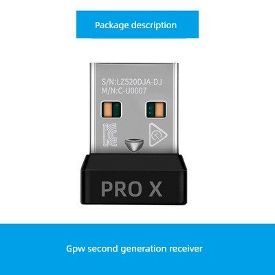 Беспроводной адаптер Bluetooth Logitech GPW первого и второго поколений для мышей G502X, G903, G603, G703, PRO, G304