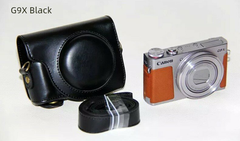 Кожаный чехол для фотоаппарата Canon G7X3 G7X III G9X G7X MARK II 2-го поколения, защитный кейс для фотосъемки,