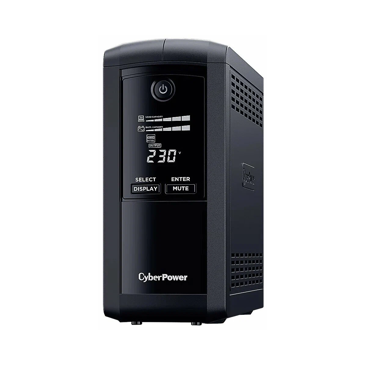 ИБП CyberPower VP1000ELCD черный, мощность 1000 ВА / 550 Вт, 4 розетки, интерактивный