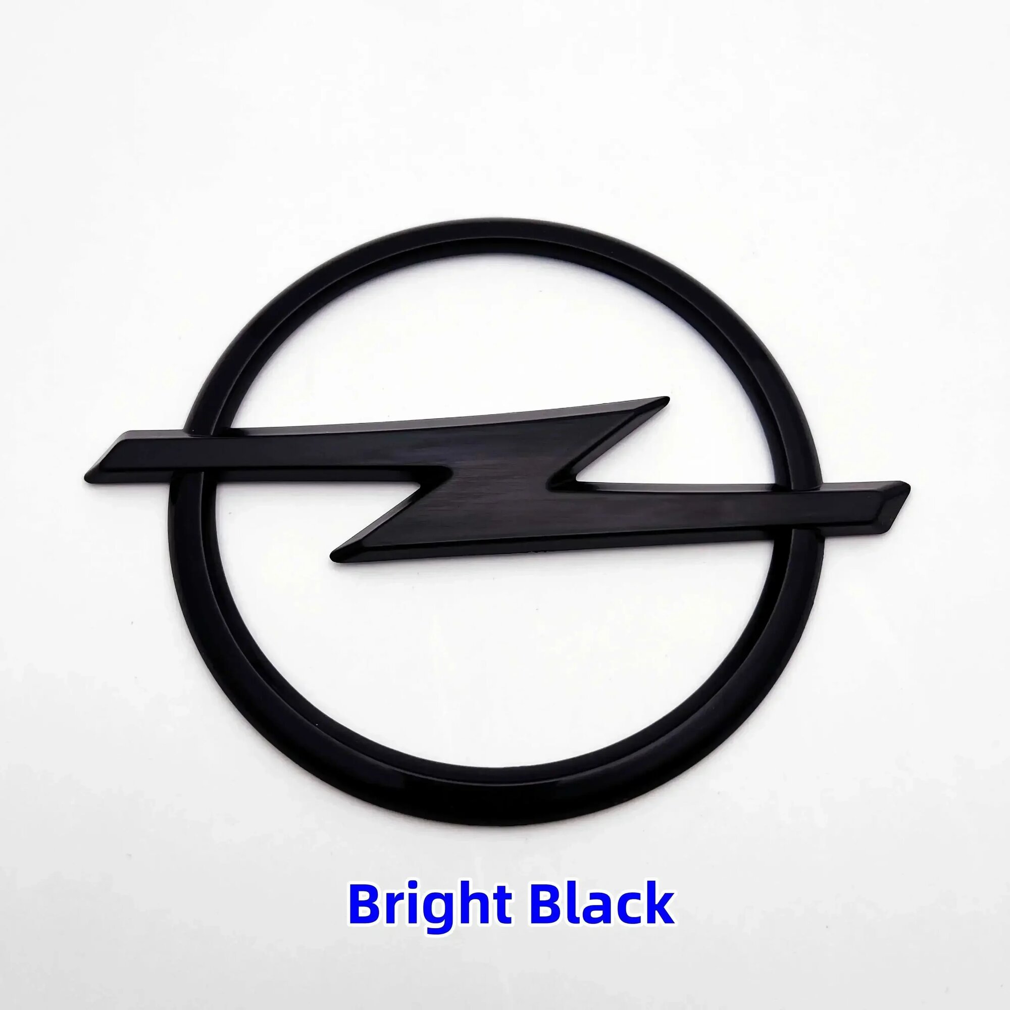 Эмблема Opel Bright Black 145 мм, ABS