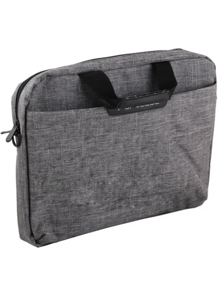 Сумка PORTCASE KCB-161Grey (нейлон, серая до 15,6")
