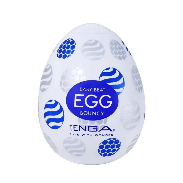 Мастурбатор-яйцо "Tenga Egg V Bouncy"с рельефом в форме шариков