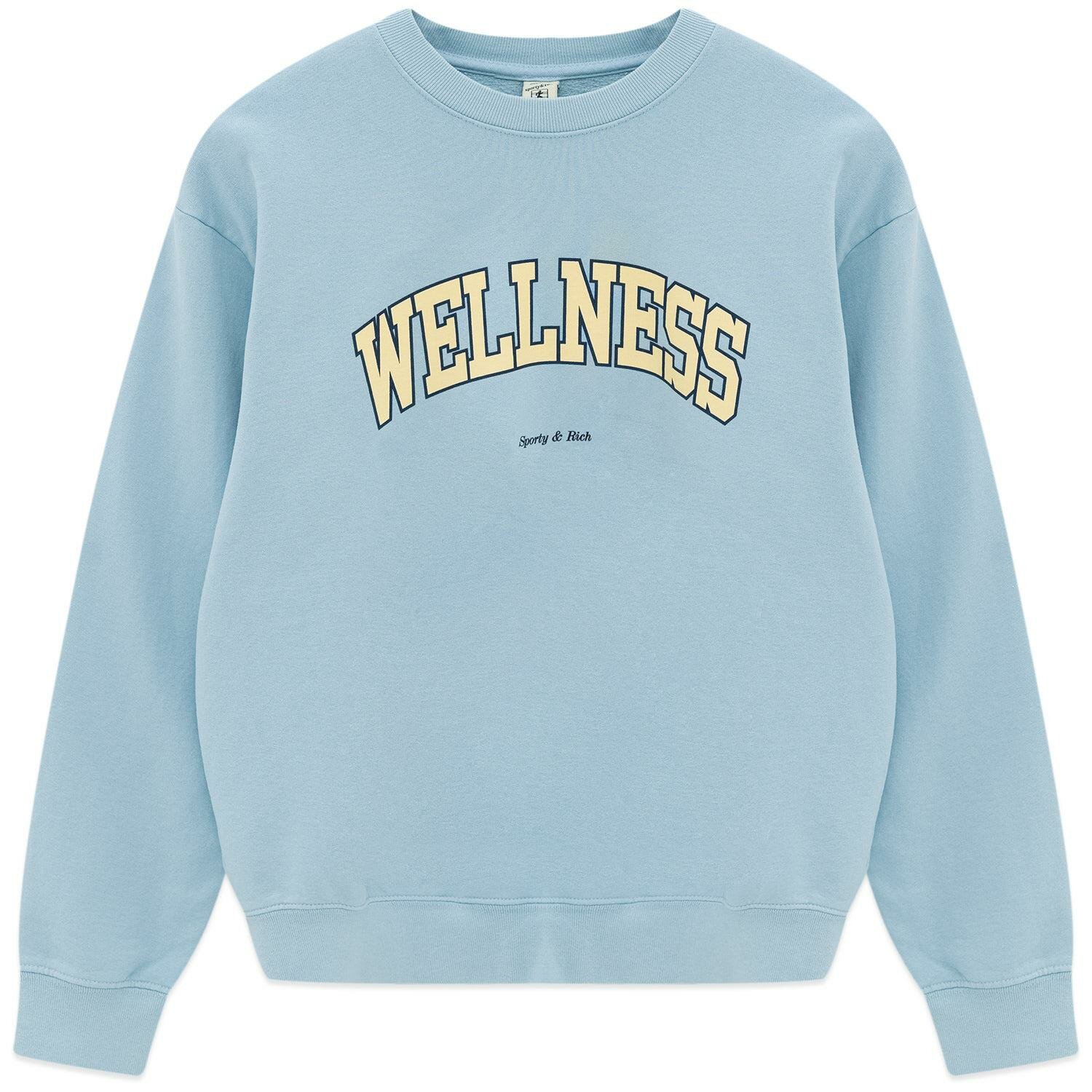 Толстовка ТОЛСТОВКА SPORTY & RICH WELLNESS IVY CREWNECK