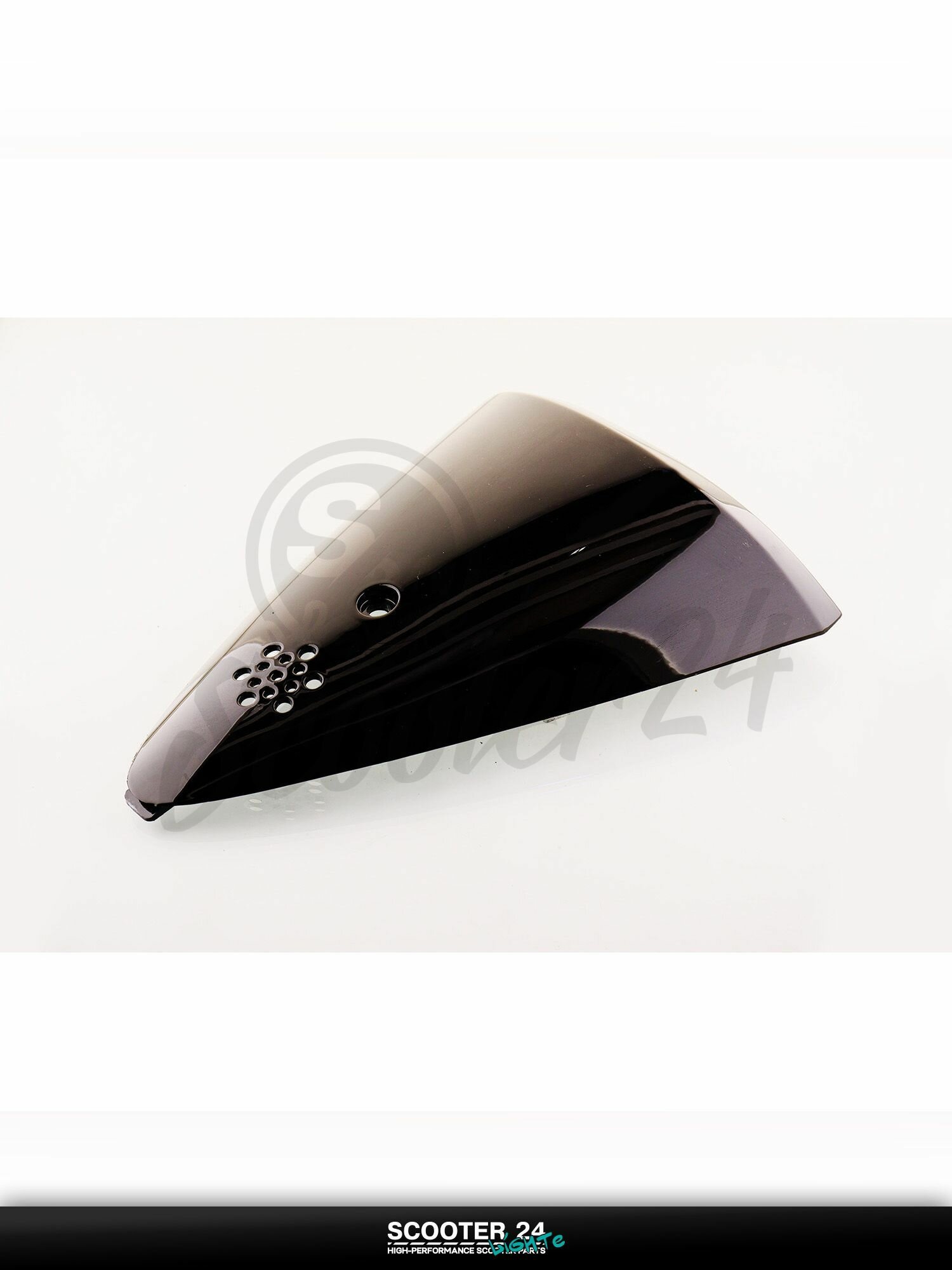 Пластик на скутер / мопед / мотоцикл Motolife Funny 50 передний (накладка на клюв) чёрный