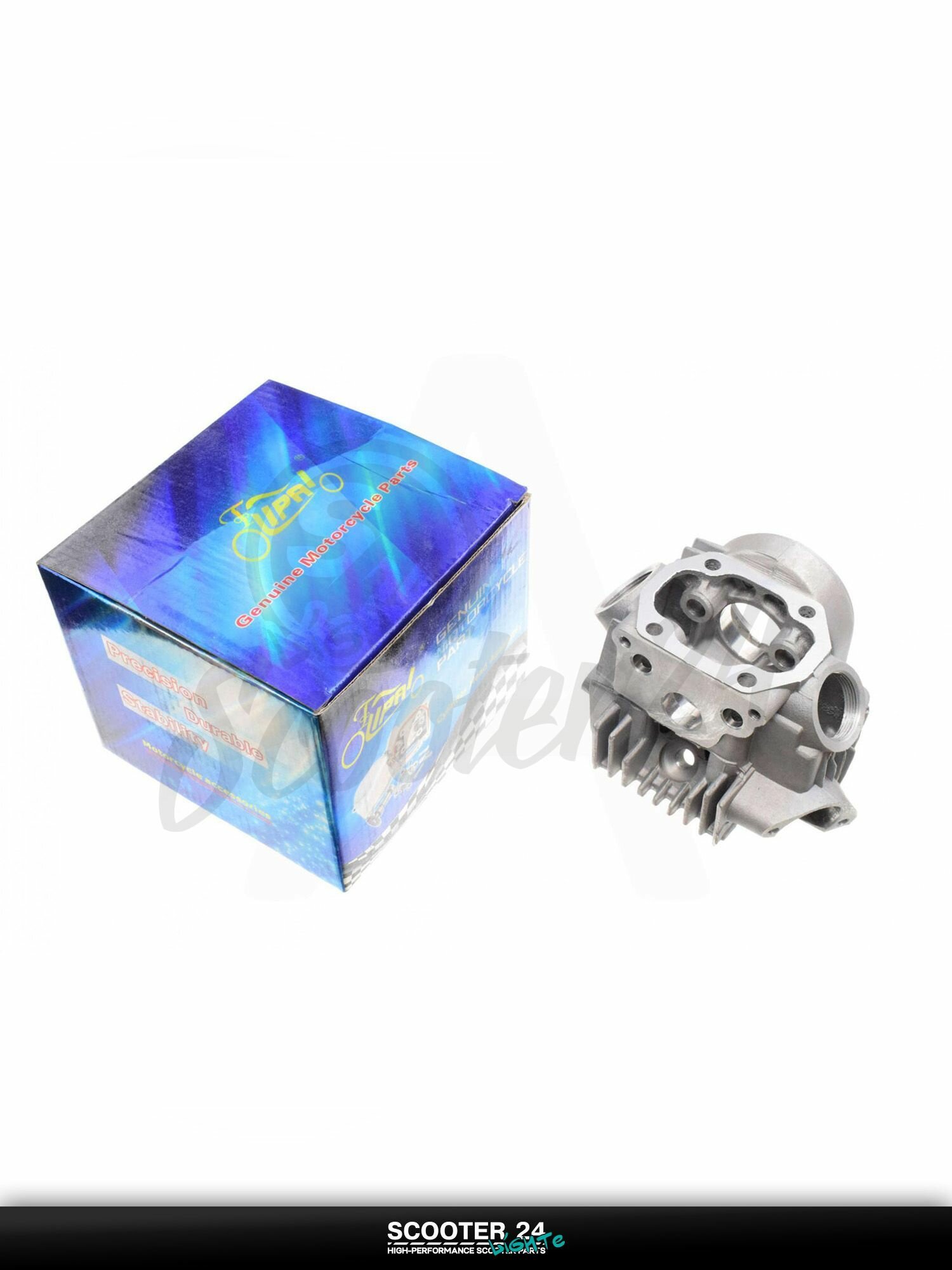 Головка цилиндра на мопед и мотоцикл на мотоцикл и мопед Alpha, Delta / Альфа Дельта / Альфа Дельта Орион 50 кубов (d 39) KOMATCU (mod.A)