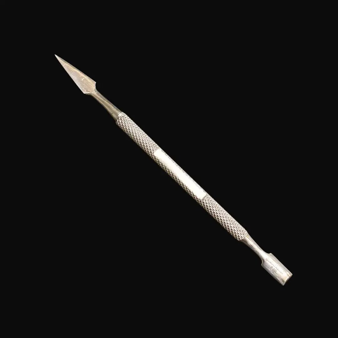 Пушер zatochkamsk 501, для маникюра, углеродистая сталь, анатомическая форма