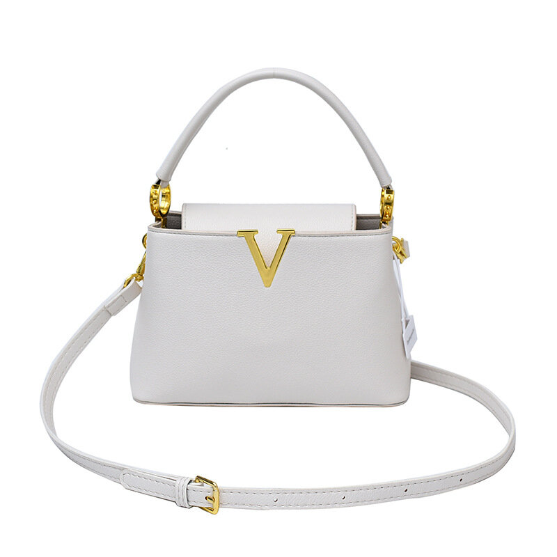 Сумка с узором личи для женщин 2025 года, новая сумка-ведро, модная, элегантная, универсальная, женская сумка, одно плечо, кроссбоди