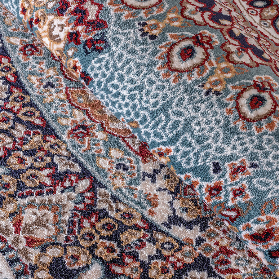 Ковер, Прямой, бирюзовый, красный, бежевый, коричневый, темно-синий, классический, восточный, на пол, в гостиную, спальню, в ассортименте (70 см. на 140 см.)