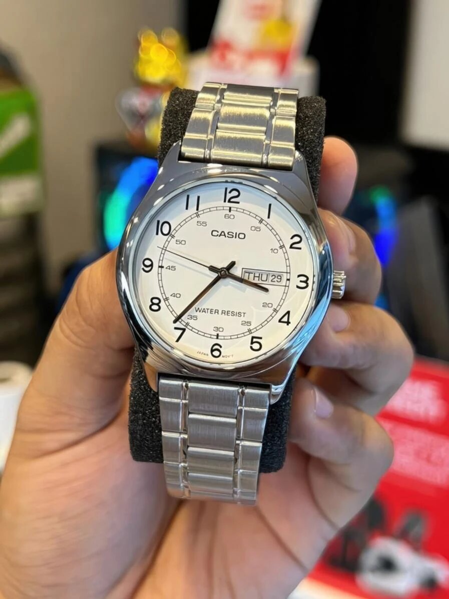 Наручные часы CASIO Collection, белый, — фото 1