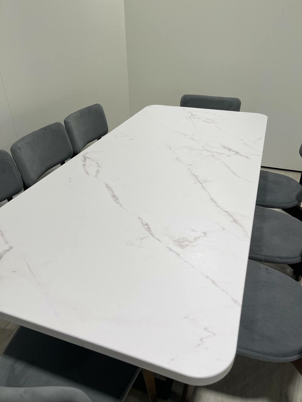 Стол кухонный обеденный прямоугольный дизайнерский лофт THETABLE•RU 180х80 2.21/2.1