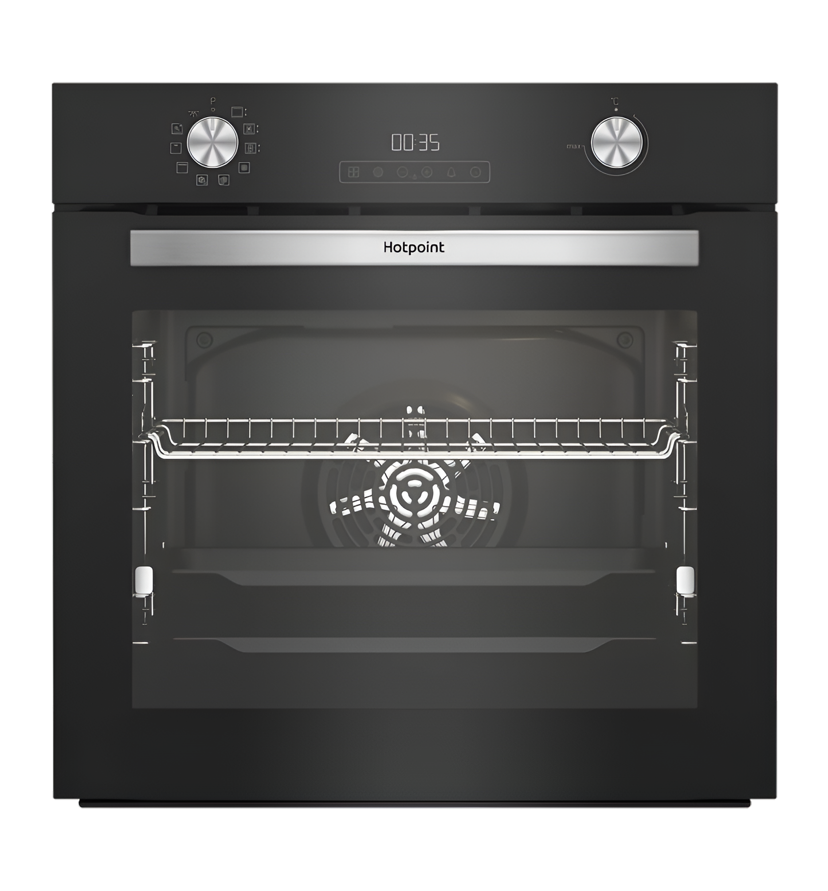 Электрический духовой шкаф Hotpoint "FE8 831 JSH BLG", с конвектором, гидролизной очисткой