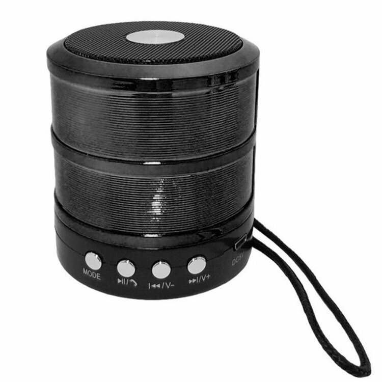Bluetooth динамик, небольшой стальной пушки радио Bluetooth небольшой стерео, ремешок Bluetooth подарок динамик