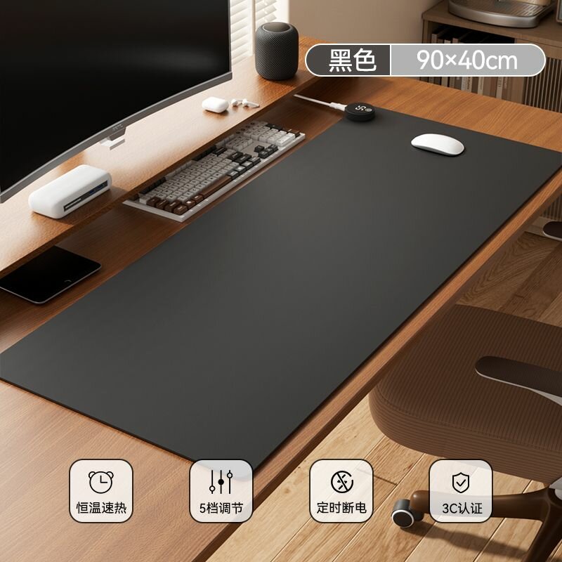 Нагреваемая мышь, очень большая нагревательная подушка для стола, поверхность офисного стола, зимний электрический подогреватель для рук с постоянной температурой