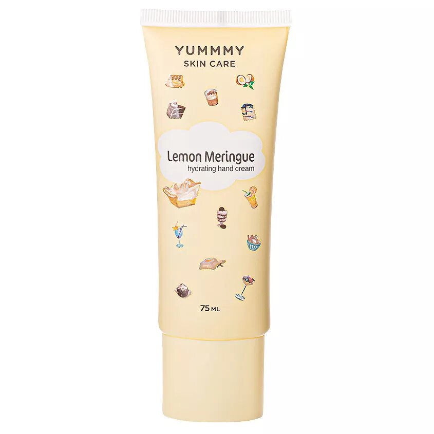 YUMMMY Крем для рук Лимонная Меренга 75 мл