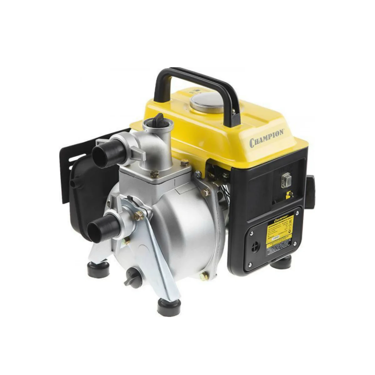 Мотопомпа Champion GP40-II 2 л. с. 250 л/мин, 1500 Вт, черный/желтый