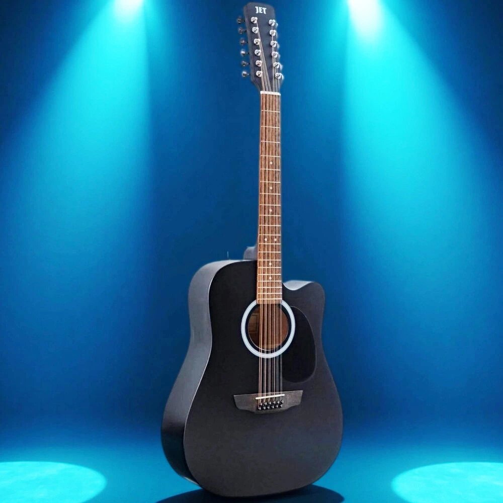Акустическая гитара JET JD-255/12 BKS