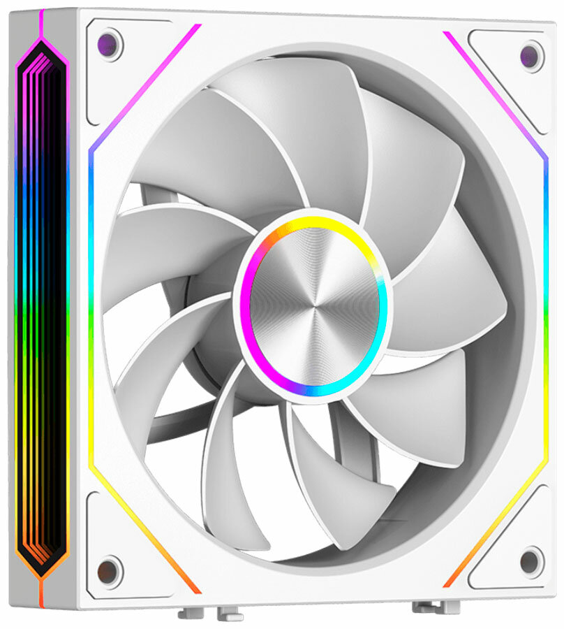 Вентилятор для корпуса PCCooler F3 X120R ARGB WH Reverse