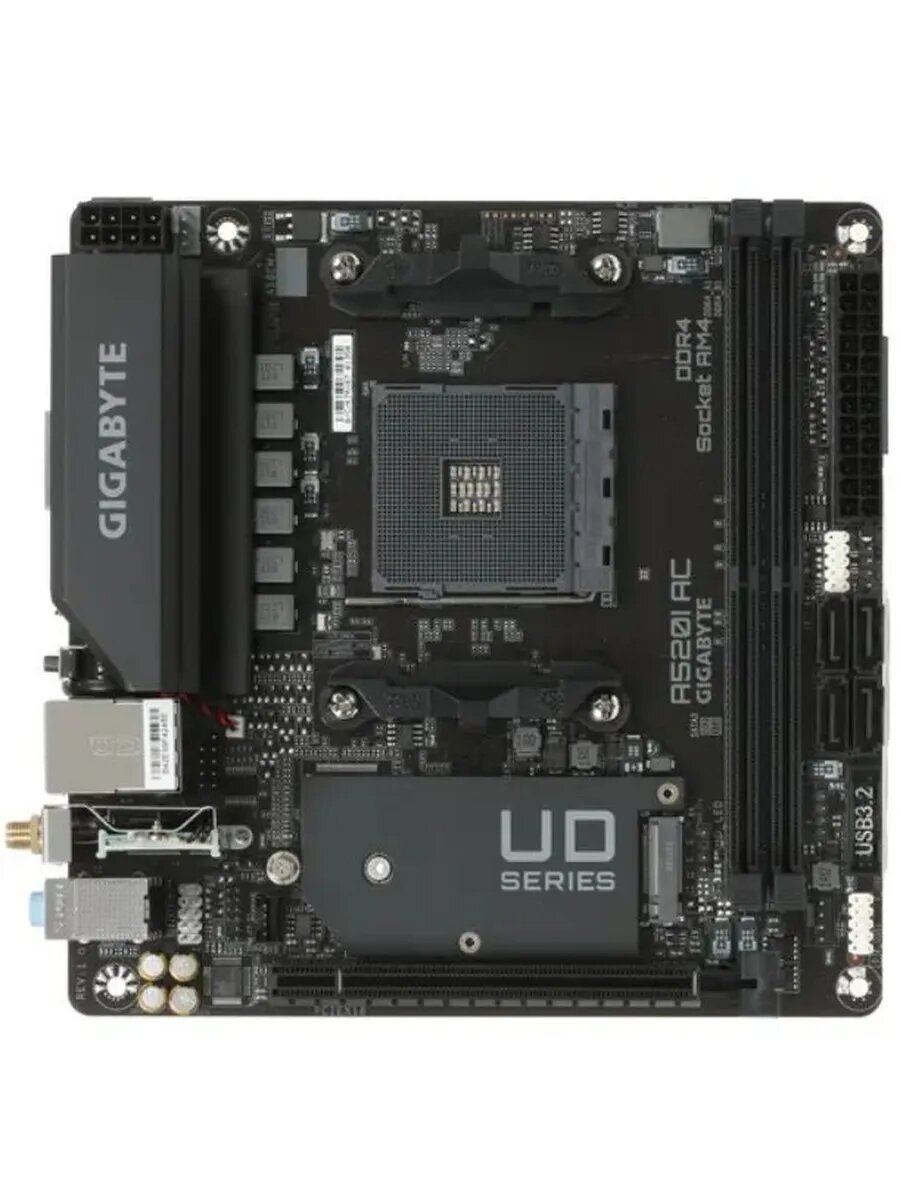 Материнская плата ULTRA DURABLE A520I AC - AM4, DDR4