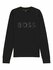 Толстовка BOSS, размер 52, , black/black