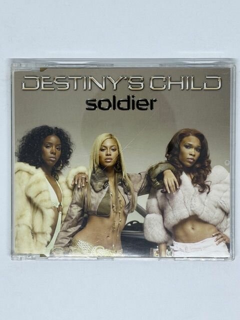Музыкальный диск Destiny's Child-Soldier (CD, EUROPE) '04 MINT PROMO