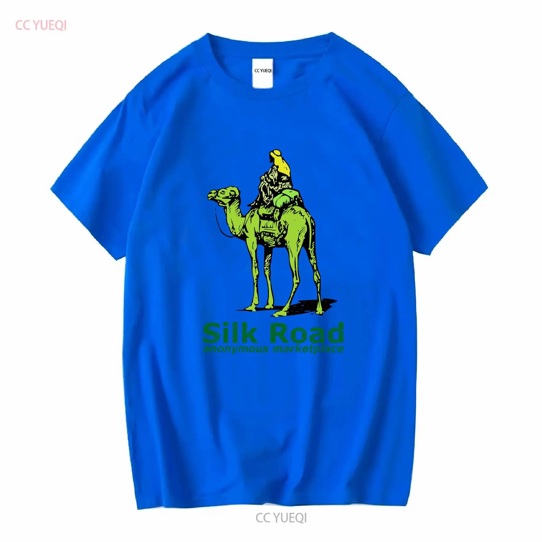 Синяя футболка Silk Road 4XL