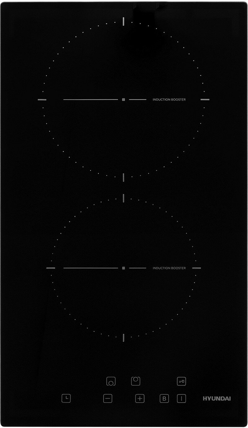 Индукционная варочная панель Hyundai HHI 3710 BG, независимая, черный