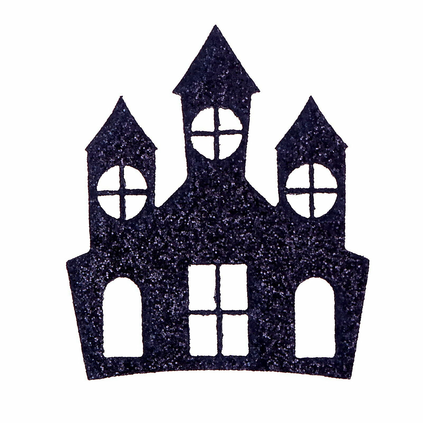 Декор фетровый "Замок" набор 5 шт, размер 1 шт: 4x6 см, вид наклейки: фигурная