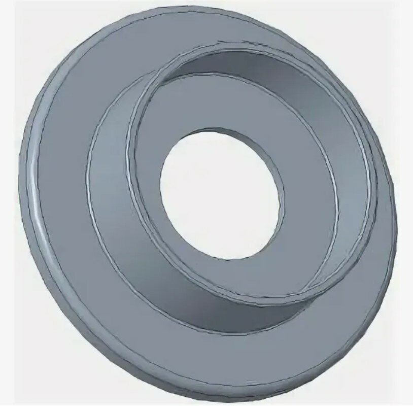 Воротник белый для ручки конфорки плиты Гефест. 6300.00.0.055