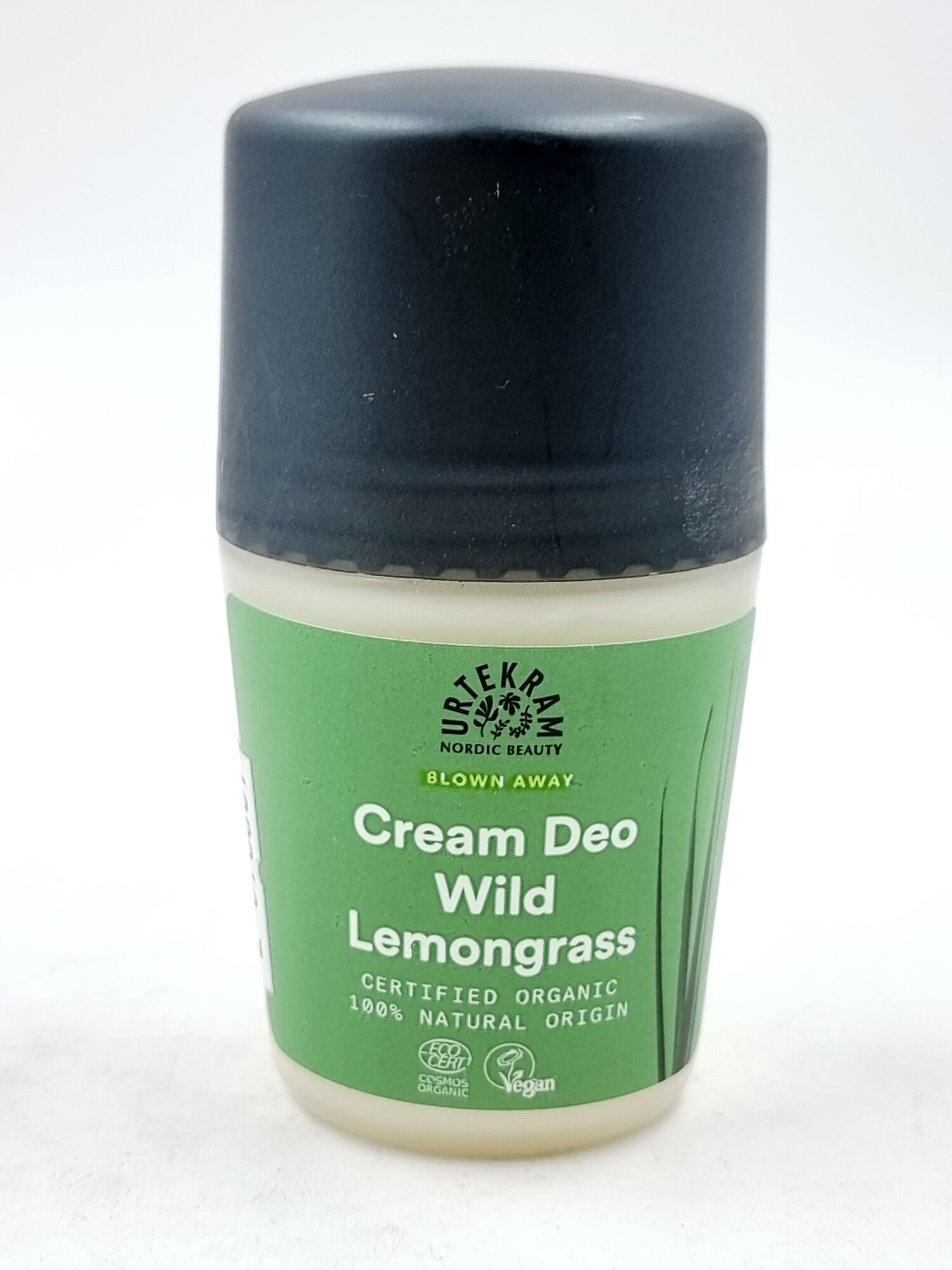 Шариковый дезодорант-крем Urtekram Wild Lemongrass Дикий лемонграс с алоэ вера 50 мл