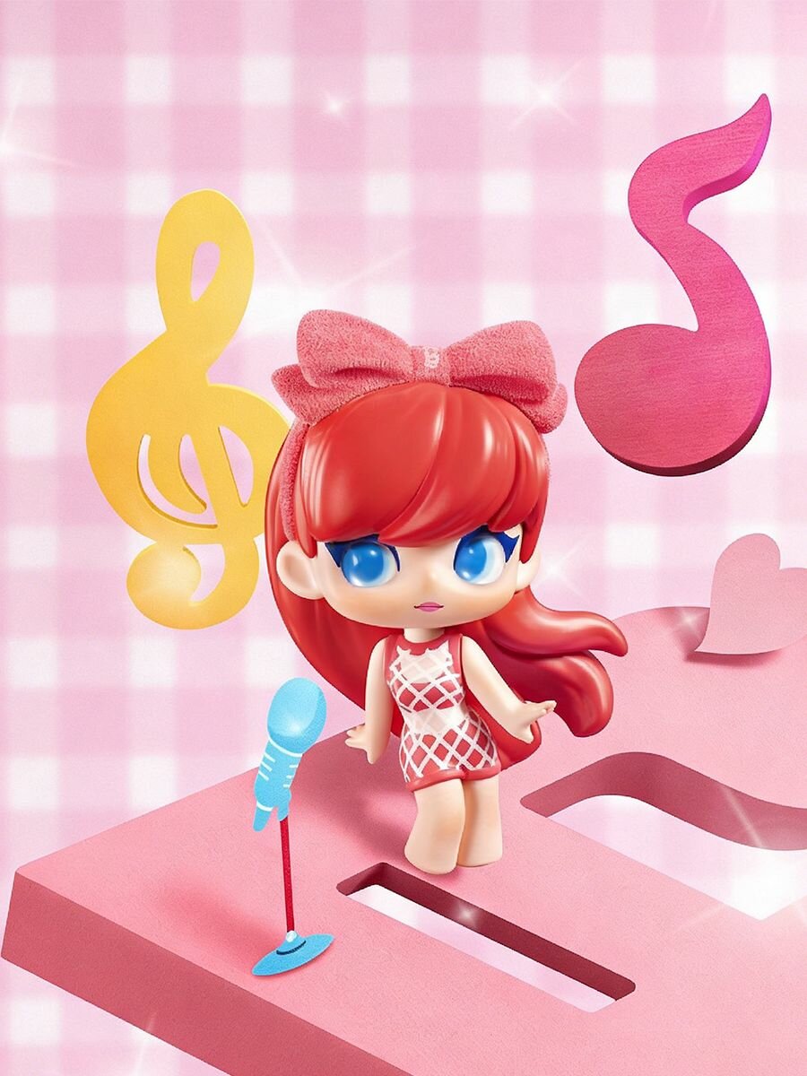Коллекционные Фигурки MINISO x Barbie: Слепая Коробка "Барби Пинк Пауэр" - Новогодний Подарок
