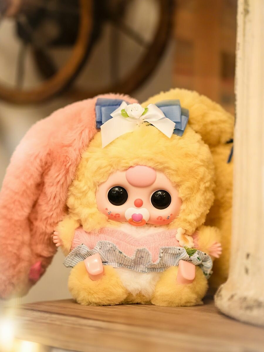 Baby Three мягкая игрушка брелок коллекционные фигурки (Lily Rabbit Town Series)
