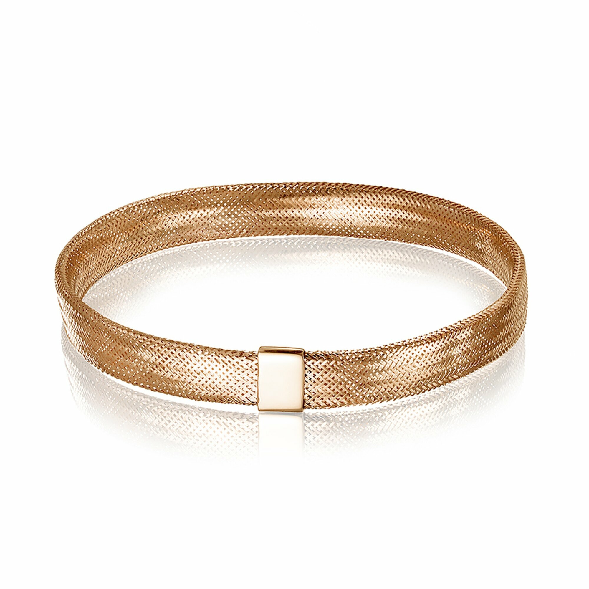 Браслет, красное золото, 585 проба