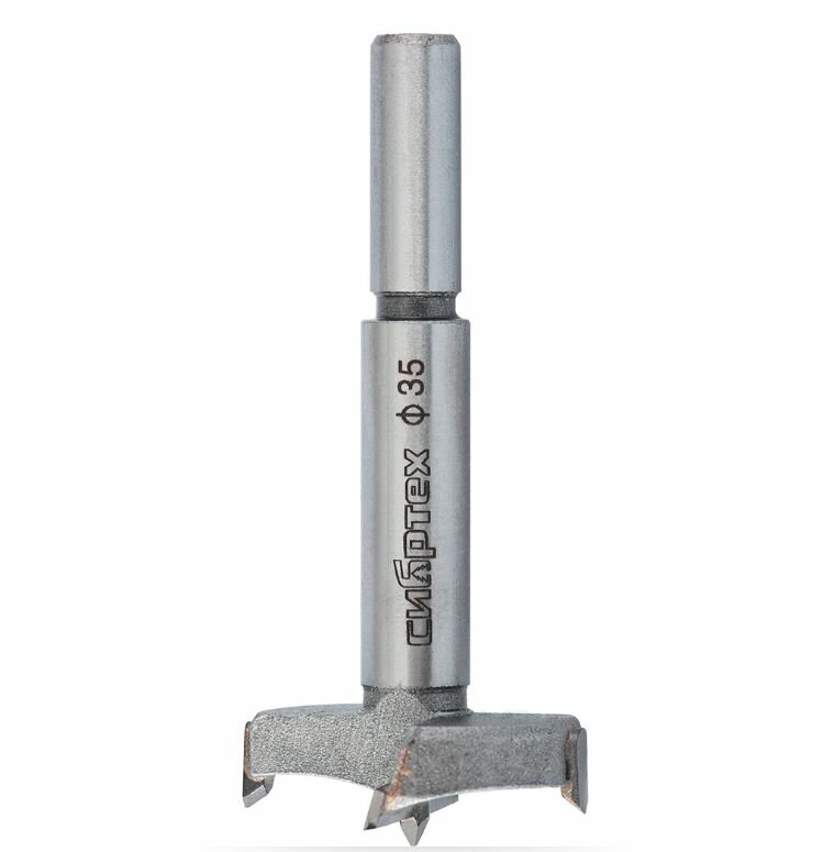 Сверло Форстнера по дереву СИБРТЕХ 35х80 мм