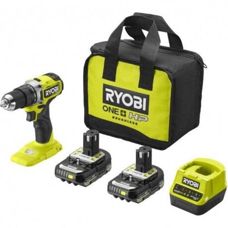 Дрель-шуруповерт ударная бесщеточная Ryobi ONE+ RPD18C-220S 5133004982