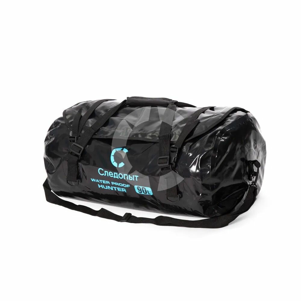 Гермосумка Следопыт water proof hunter 90л, цвет черный с молнией